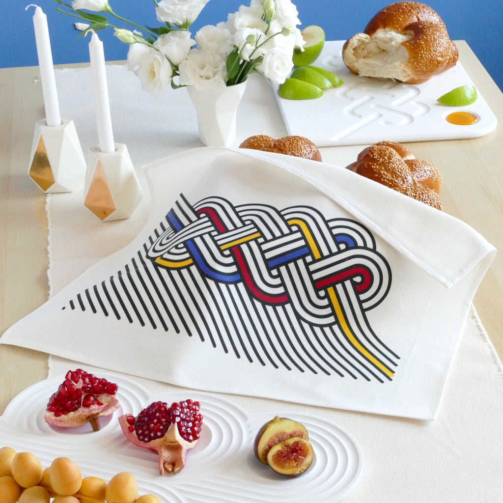 Modern challah cover - Shop Judaica online – Armadillo Judaica Lovers