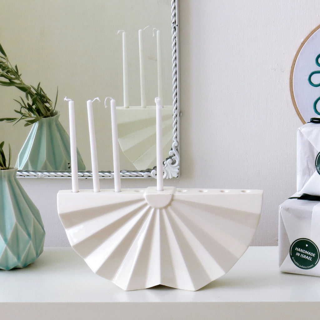 Minimalist Hanukkah Menorah - for Modern Jewish Home – Armadillo ...